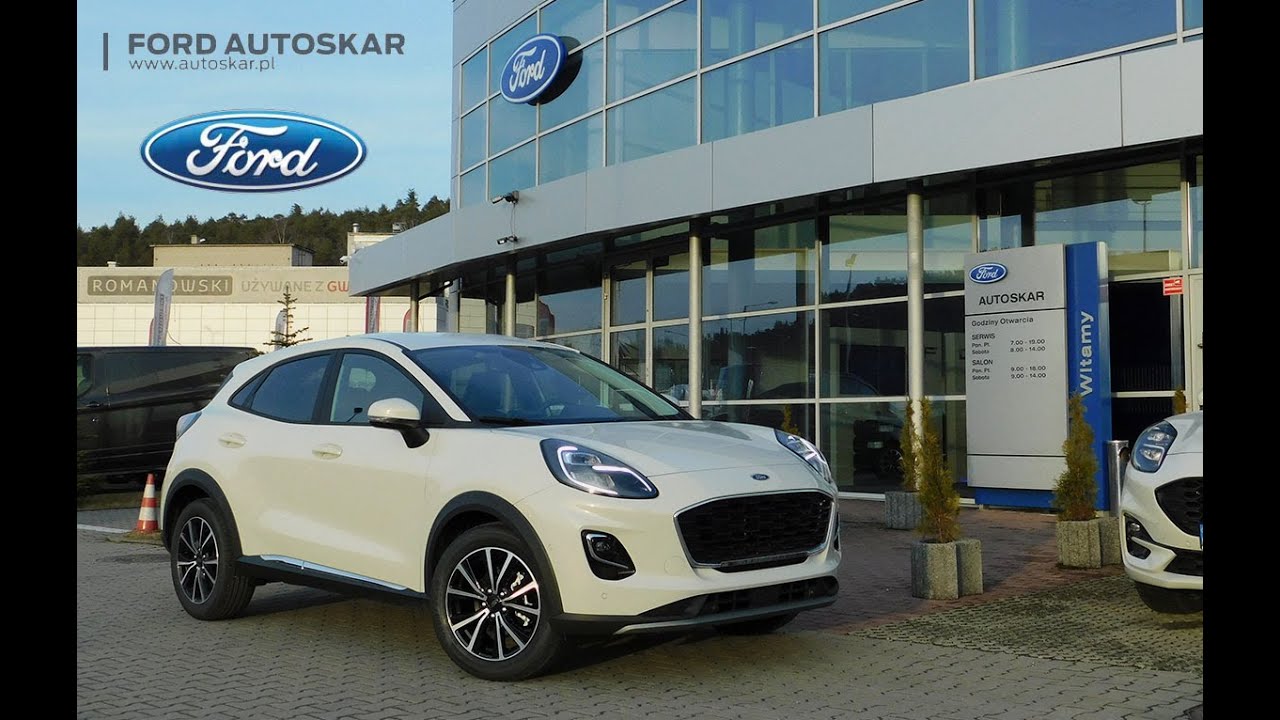 Ford Puma 2020 Titanium 1.0 EcoBoost 125KM M6 Metropolis White ...