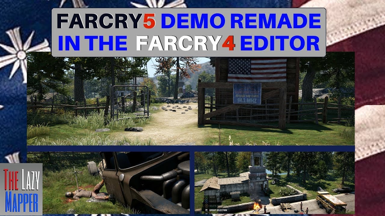 "Far Cry 5 Demo" Remade in the Far Cry 4 Map Editor - YouTube