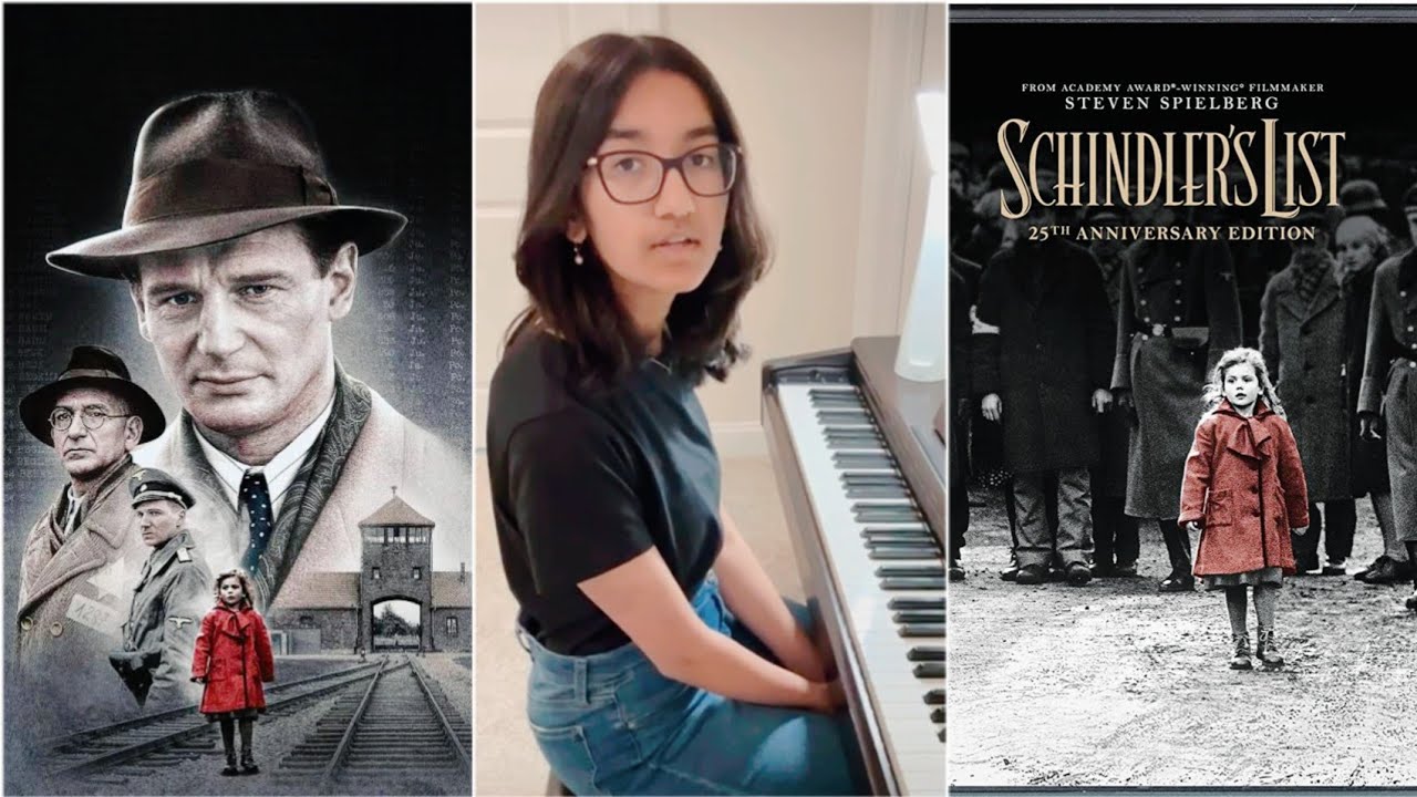 Schindler's list theme performed by Siddhani on piano ( Tutor - Gowrish ...