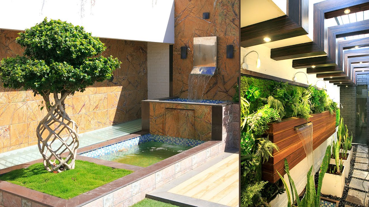 Elegant Office Landscaping (Location - Indore) | Devila Landscape - YouTube