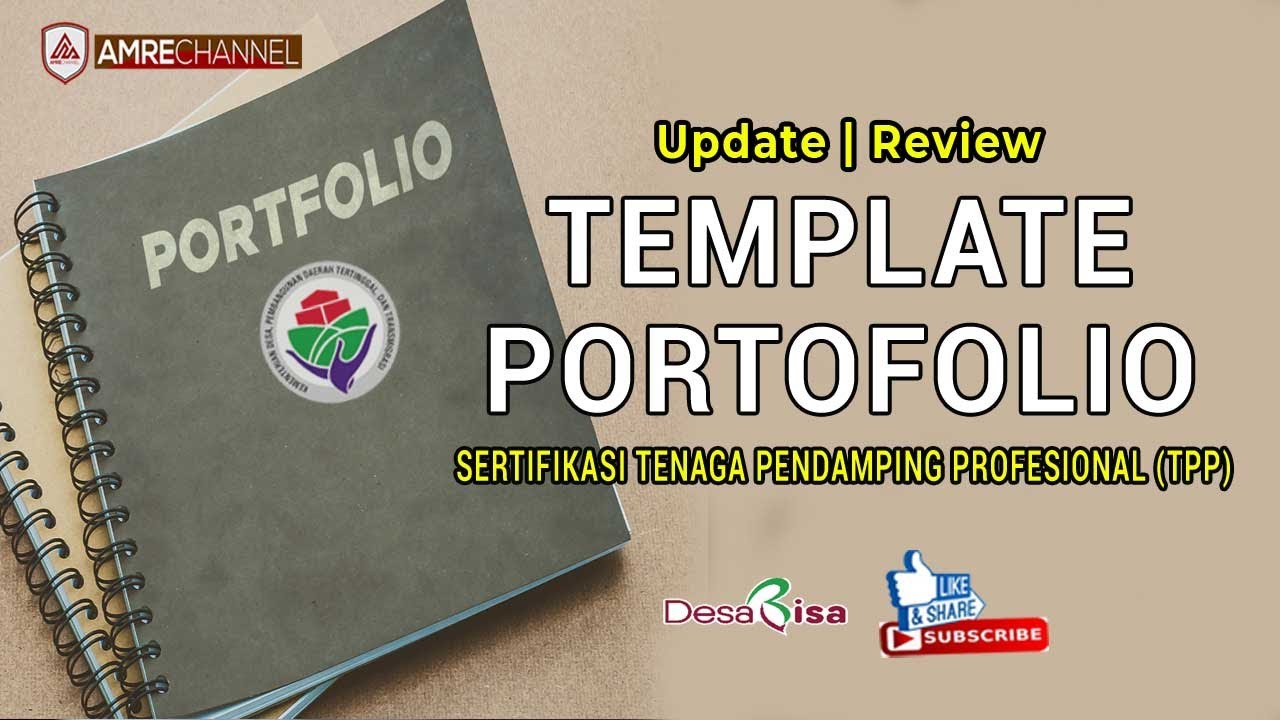 Review Template Portofolio Sertifikasi TPP | Update & Revisi by ...