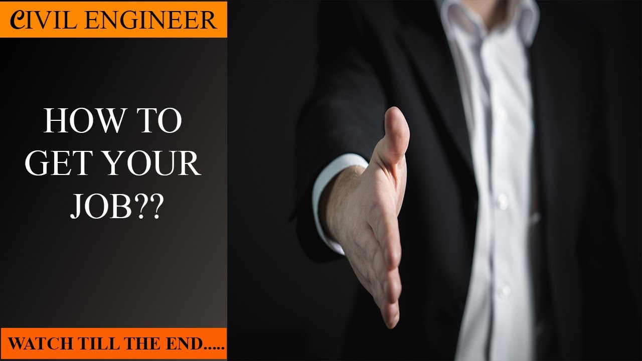 How to get a job for civil engineer | civil engineering job opportunity ...