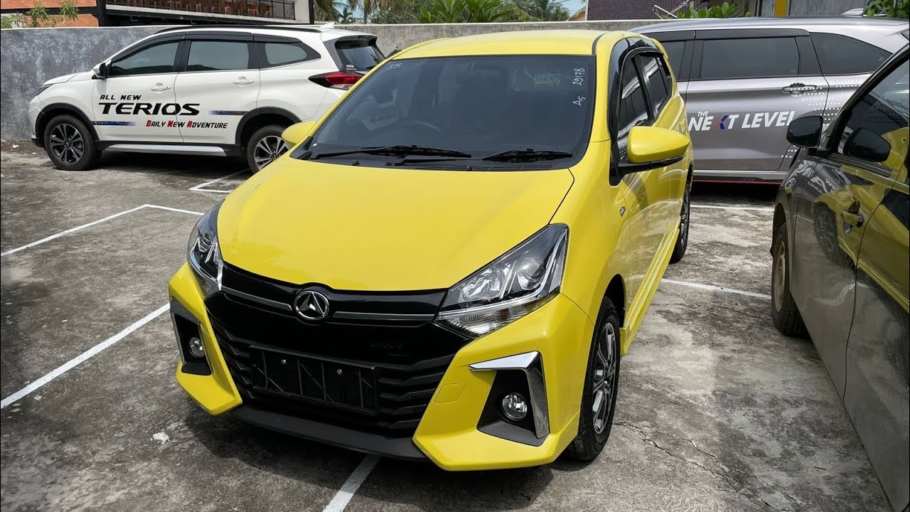 PROMO MOBIL AYLA 1.2 R MT WARNA KUNING/YELLOW 2023 DP 10 JUTAAN AJA# ...