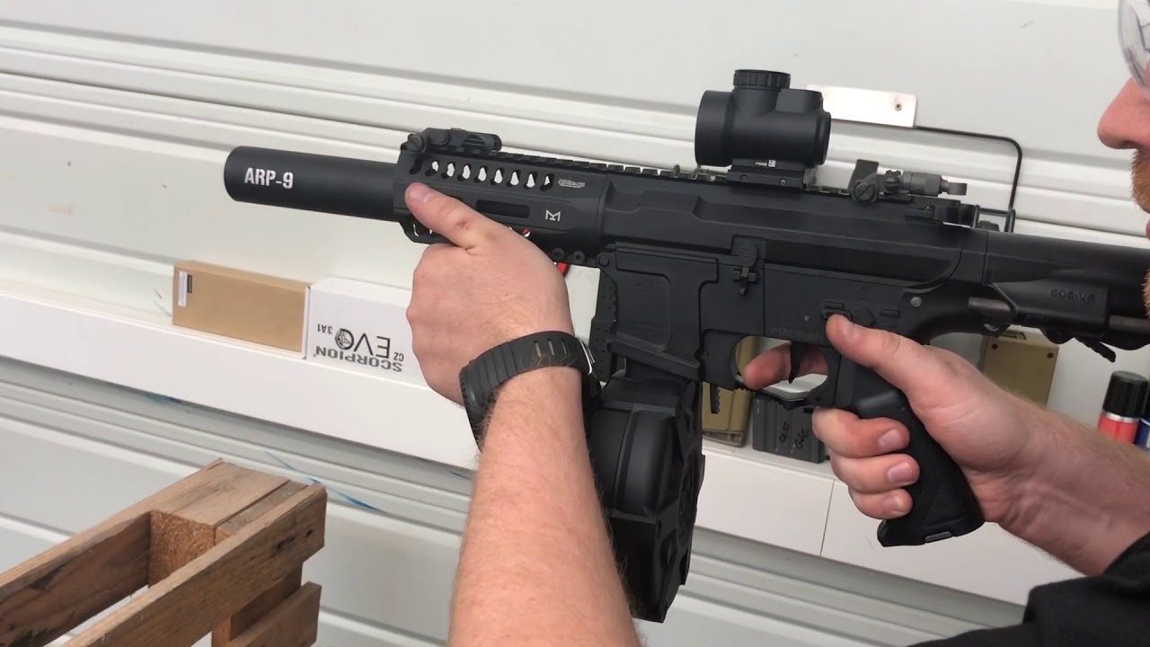 G&G ARP9 Leviathan Custom AEG - YouTube