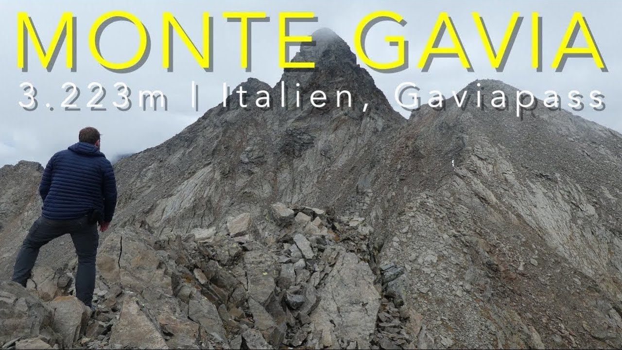 Monte Gavia, 3.223m, Angenehme Bergtour, Italien/Gaviapass - YouTube