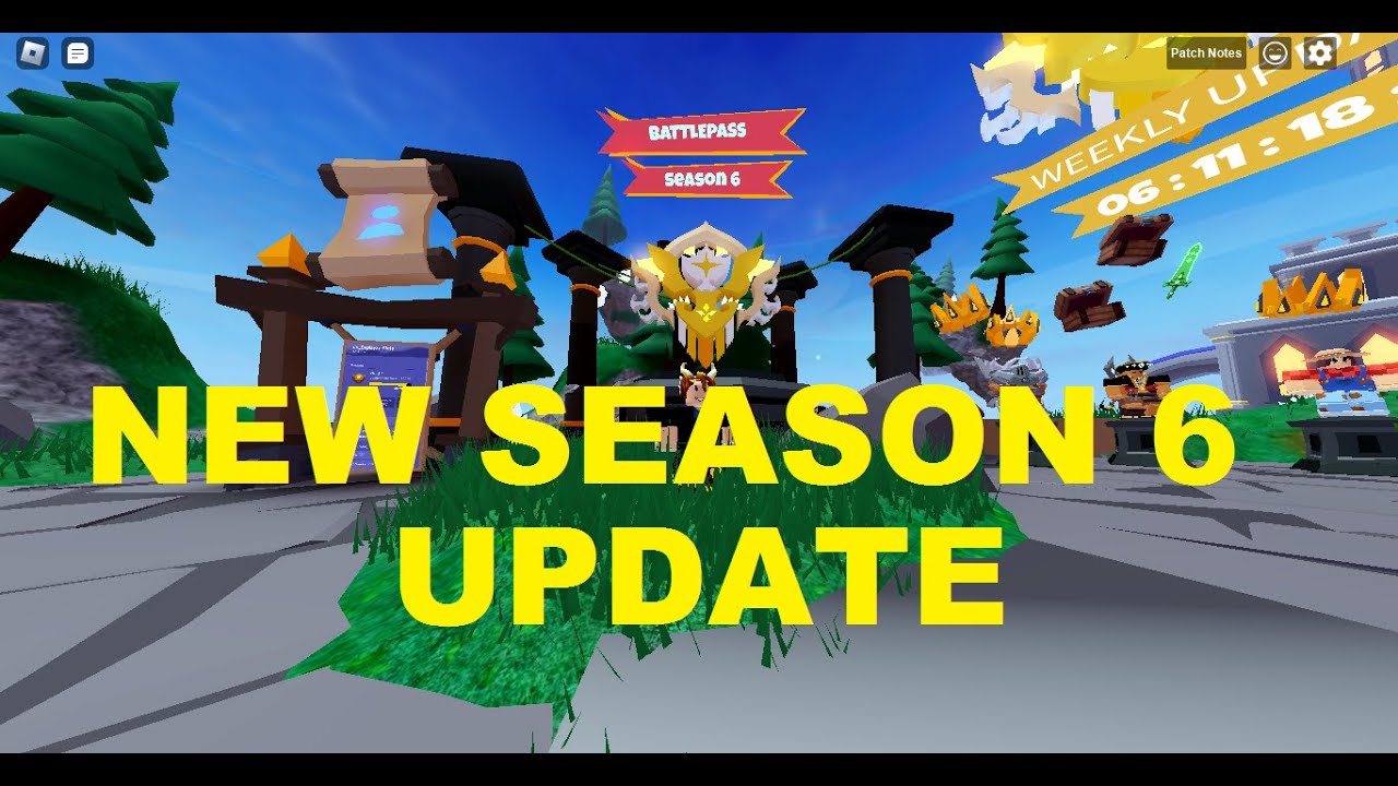 NEW SEASON 6 UPDATE (ROBLOX BEDWARS) - YouTube