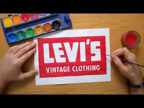 How to draw a Levi's logo - Levi's Vintage Clothing