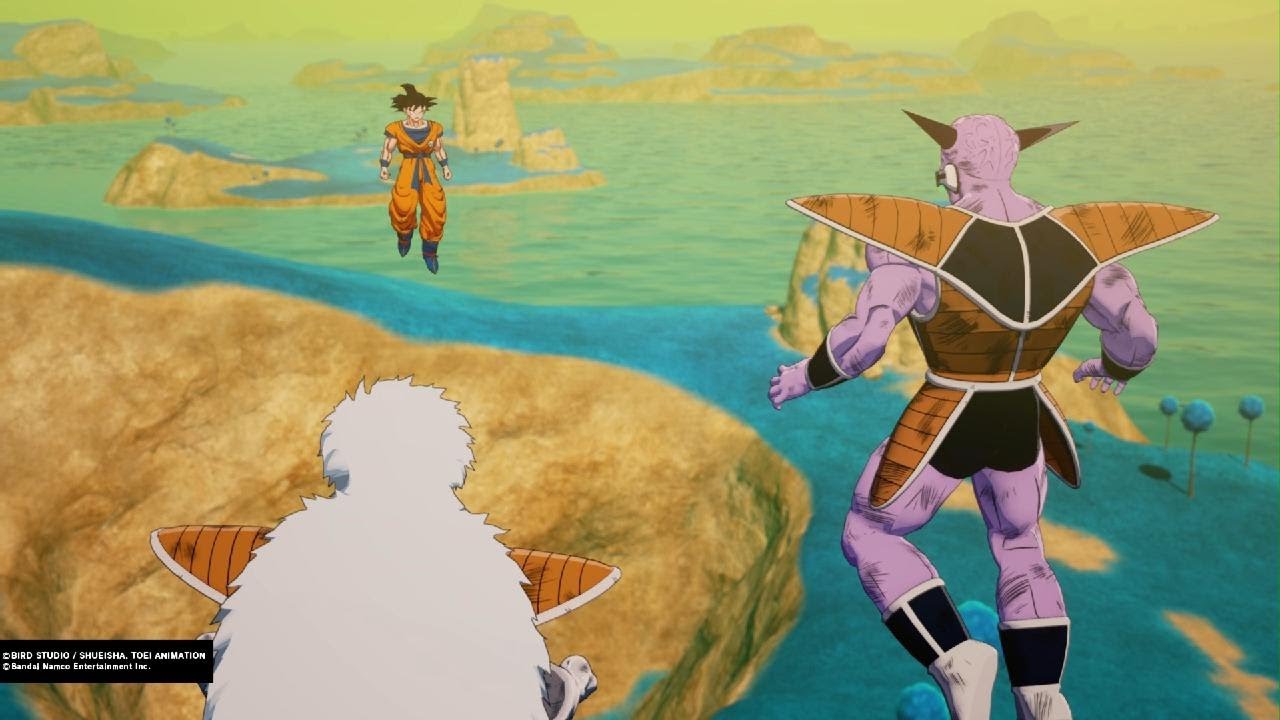 DBZ KAKAROT: GOKU VS CAPTAIN GINYU!!! - YouTube