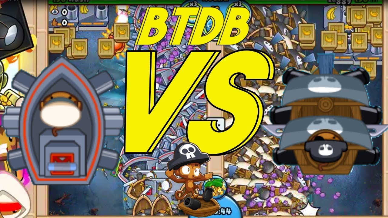 BTD battles| Aircraft Carriers VS Monkey Pirates| Which will last ...