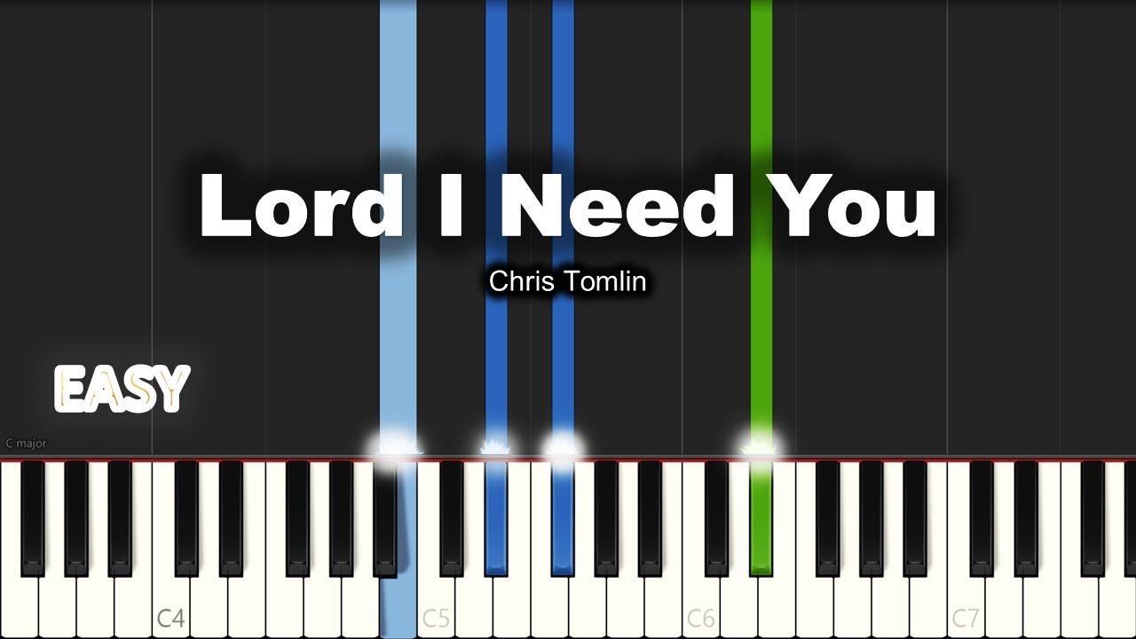 Chris Tomlin Lord I Need You EASY PIANO TUTORIAL BY Extreme Midi chris-tomlin-lord-i-need-you-easy-piano-tutorial-by-extreme-midi