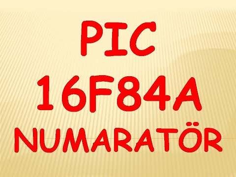 PIC16F84A VE PICBASIC İLE BEŞ KAT ÇAĞRI NUMARATÖRÜ
