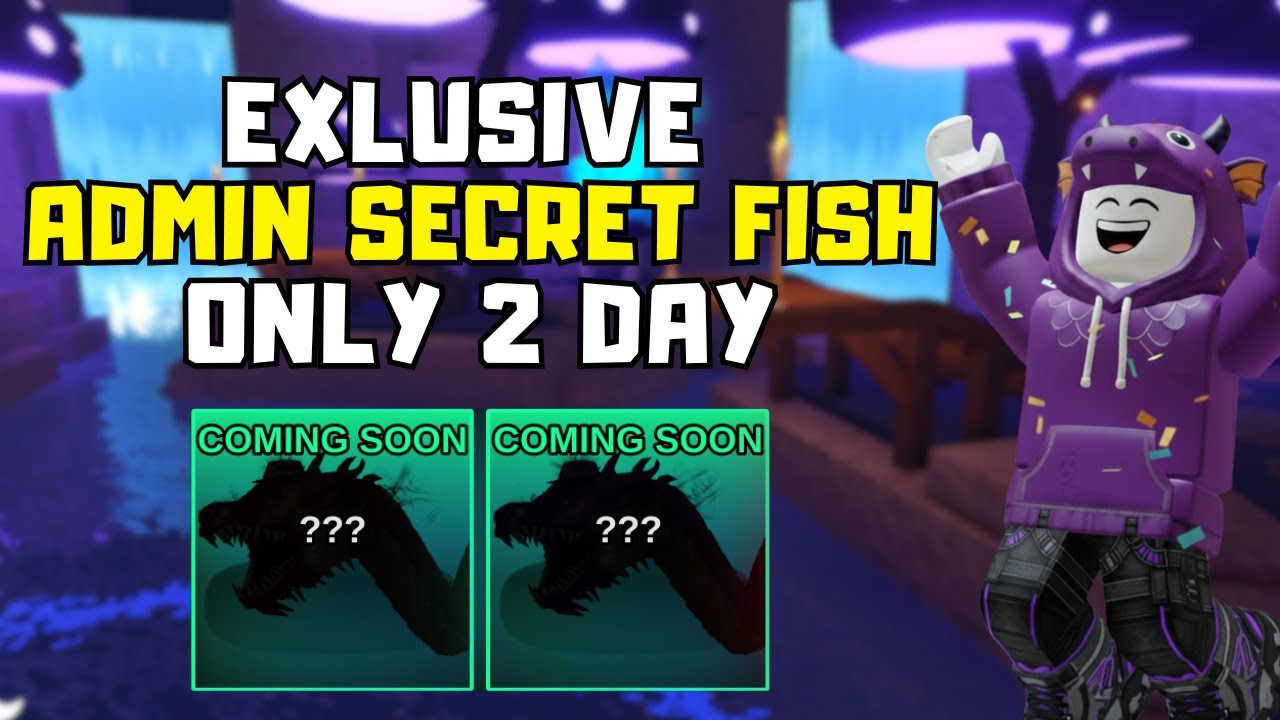 EXCLUSIVE MANCING ADMIN SECRET FISH! Fish It - Roblox - YouTube