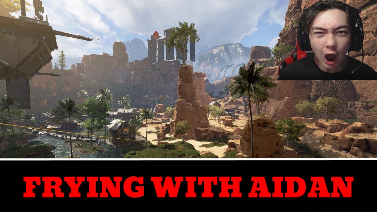 FRYING ON APEX WITH AIDAN - YouTube