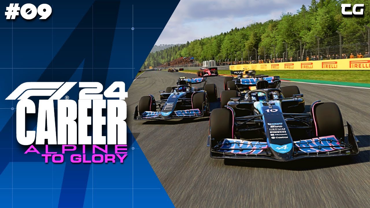 Our BEST Performance Of The Season!- F1 24 Driver Career Mode Part 9 ...