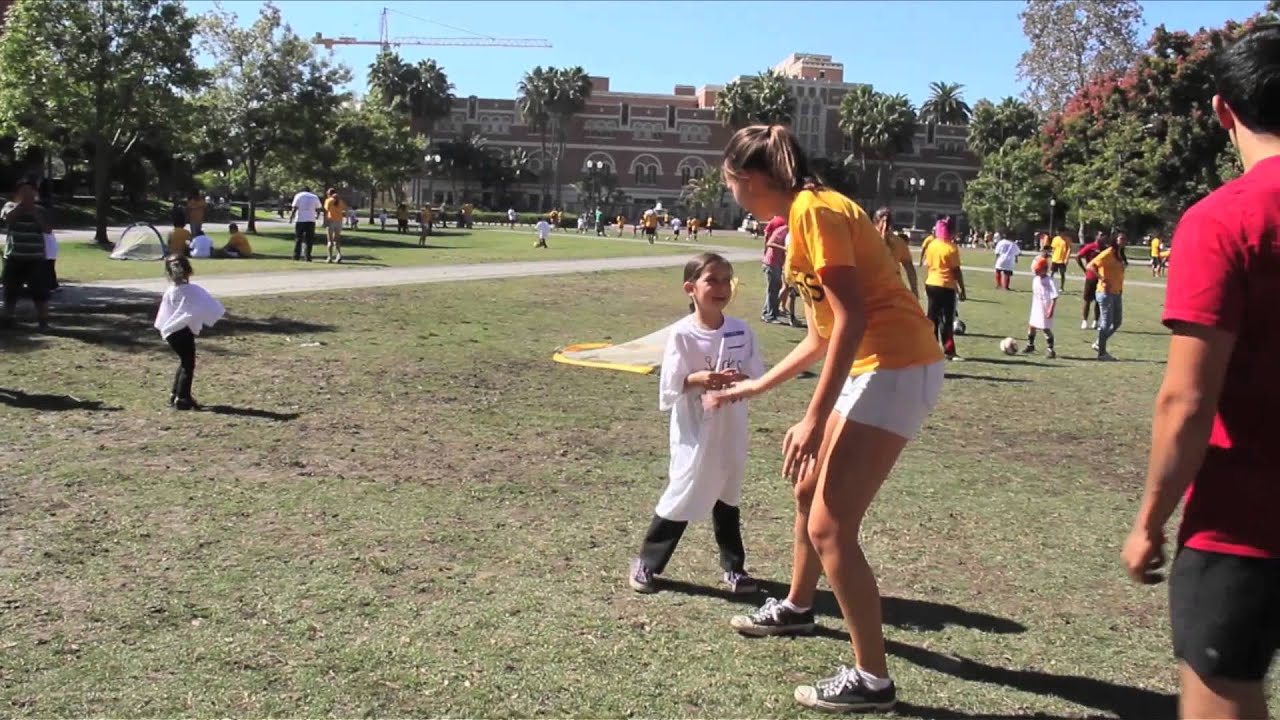 USC Kicks for Kids Week 2 Highlights - YouTube