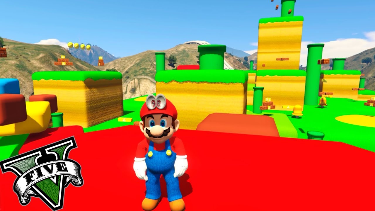 EL MUNDO DE SUPER MARIO EN GTA 5 MODS | CROCO - YouTube
