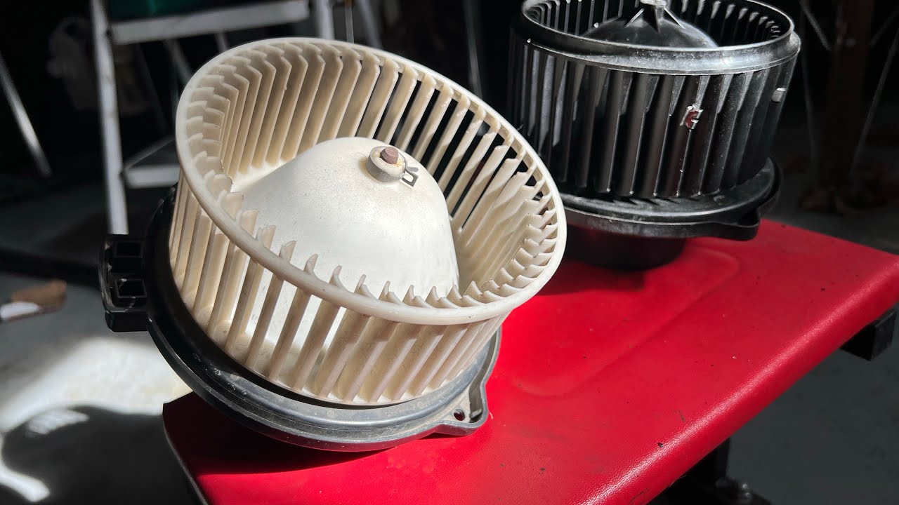 1995 Range Rover Classic blower fan replacement - YouTube
