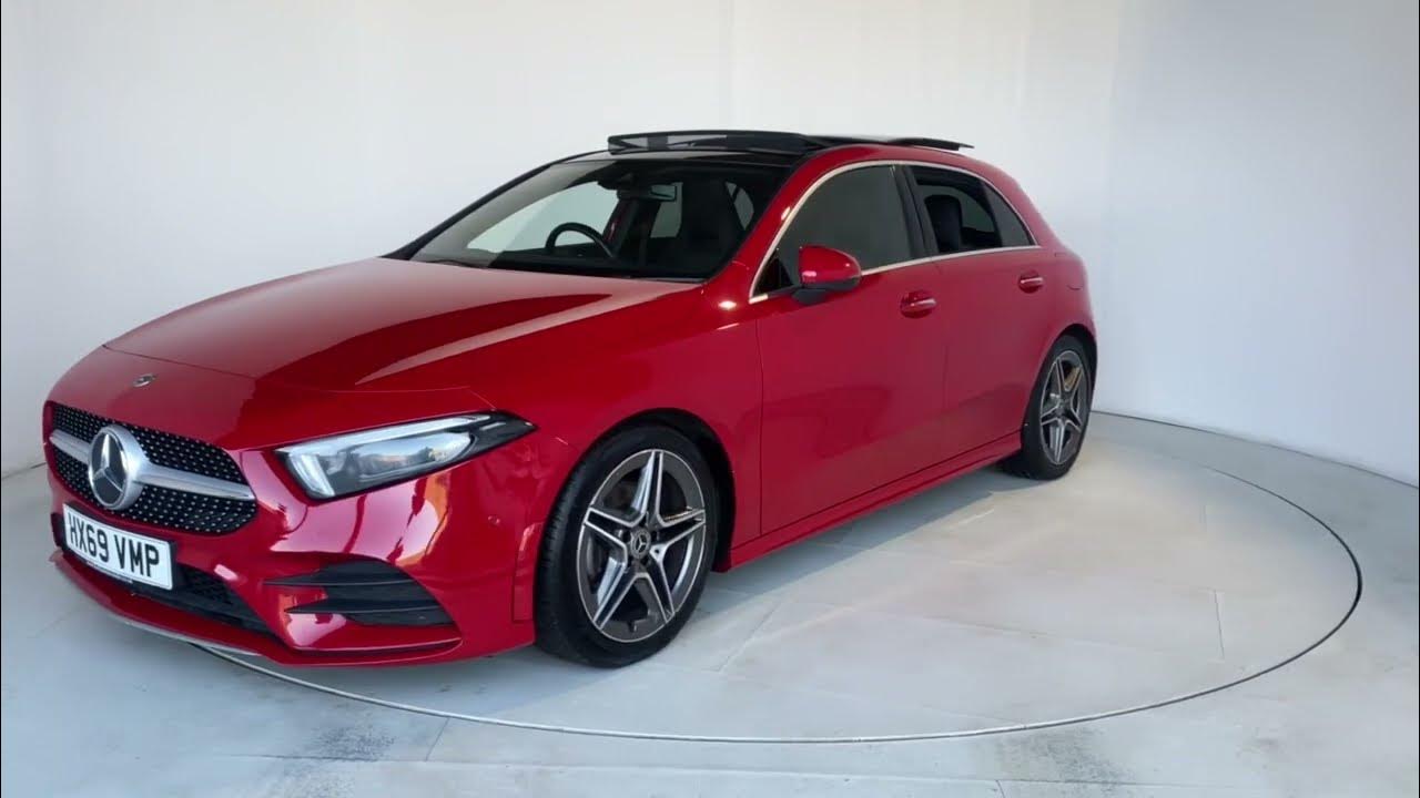 MERCEDES-BENZ A-CLASS 1.3 A 180 AMG LINE PREMIUM PLUS 5d 135 BHP - YouTube