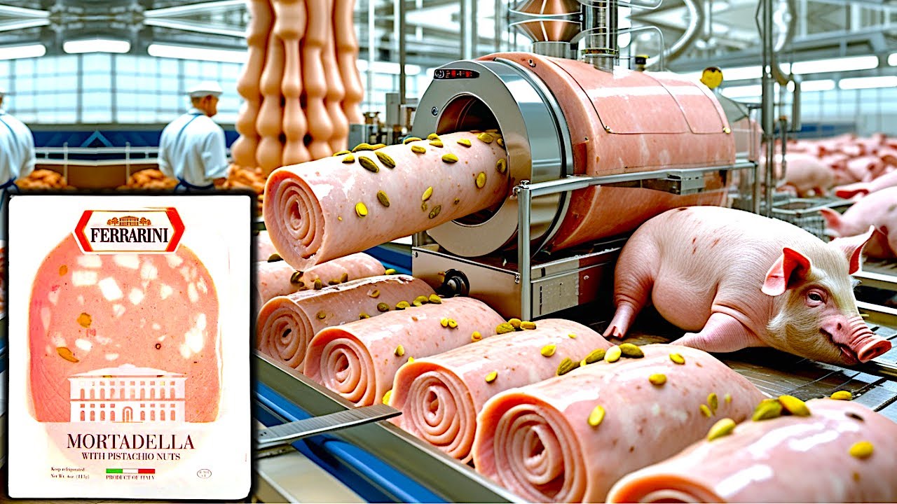 How PIGS Become the World’s Favorite ITALIAN MORTADELLA - How ITALIAN ...