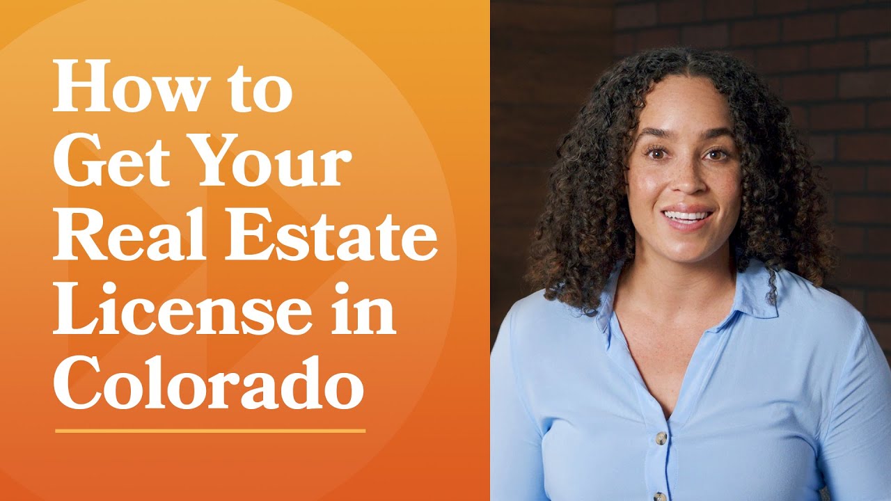 How to Get Your Real Estate License in Colorado | The CE Shop - YouTube