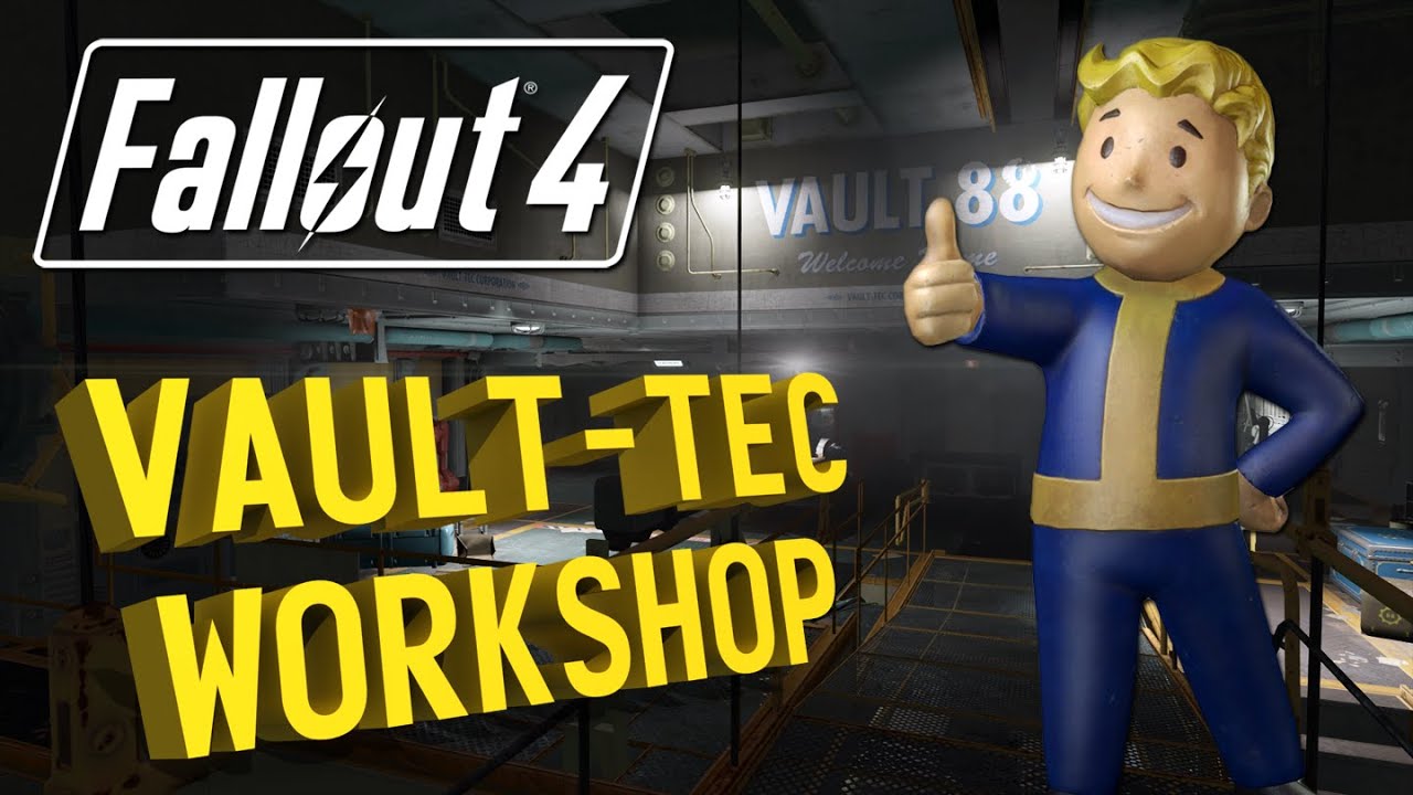FALLOUT 4 Vault-Tec Workshop: Quest synopsis, New Items, and My Review - YouTube
