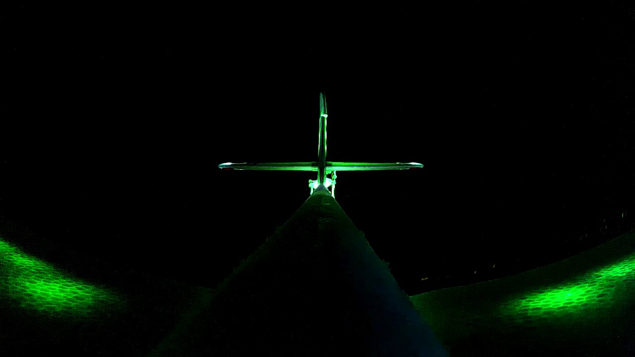 E-flite night radian awesome flight part 1 of 2 - YouTube