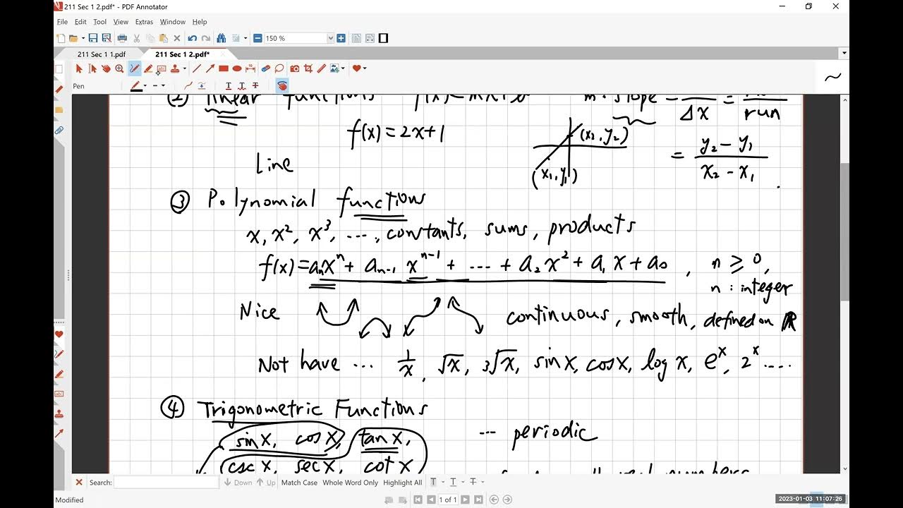 1.2. Basic Classes of Functions - YouTube