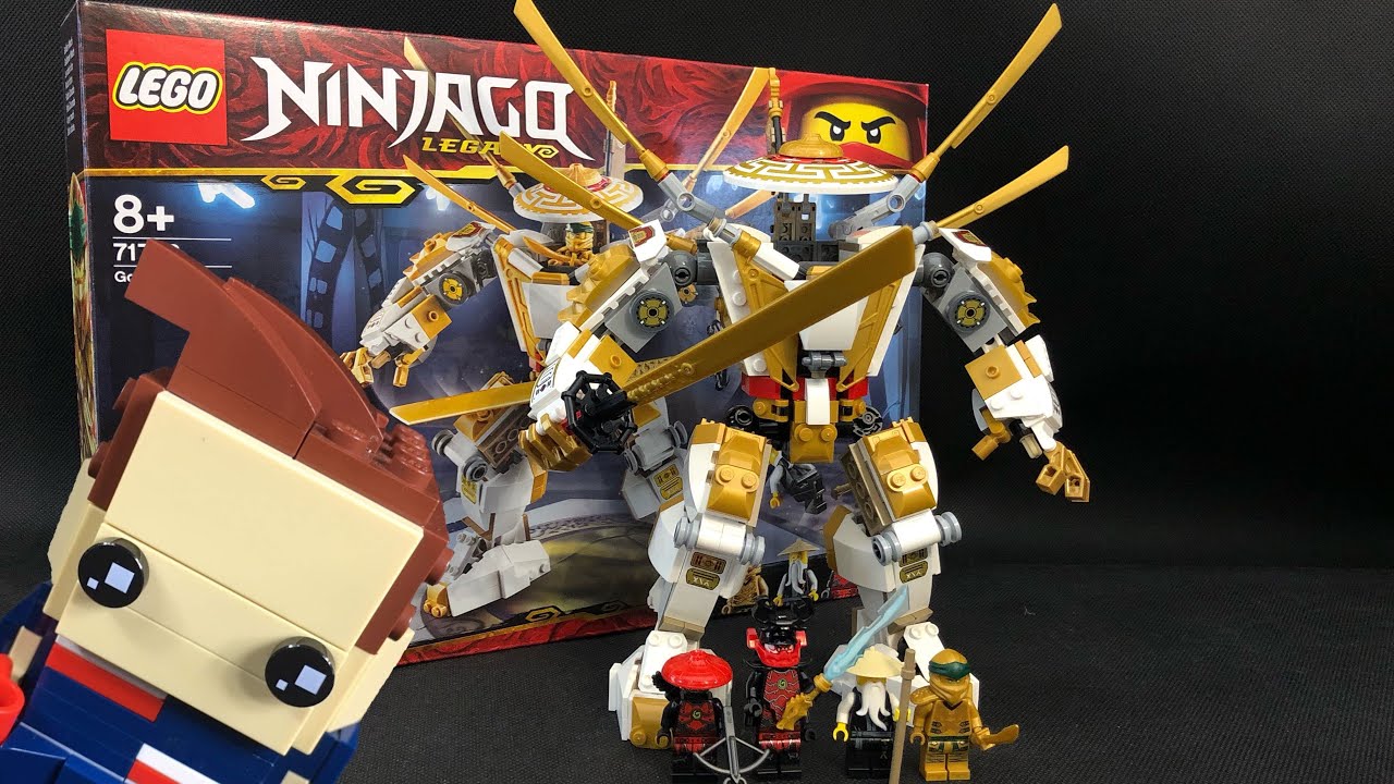 Recenzja LEGO Ninjago 71702 Golden mech - YouTube