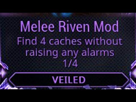 Warframe - Riven Challenge Guides #1 | 4 caches - no alarms - YouTube