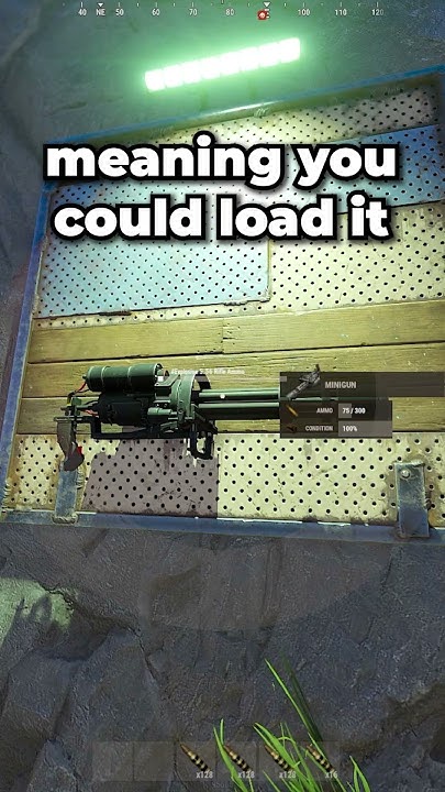 Rust Just Patched This Crazy Minigun Bug! 👾 #rust #rustgame #rustshorts #rustglitch #rustpc # ...