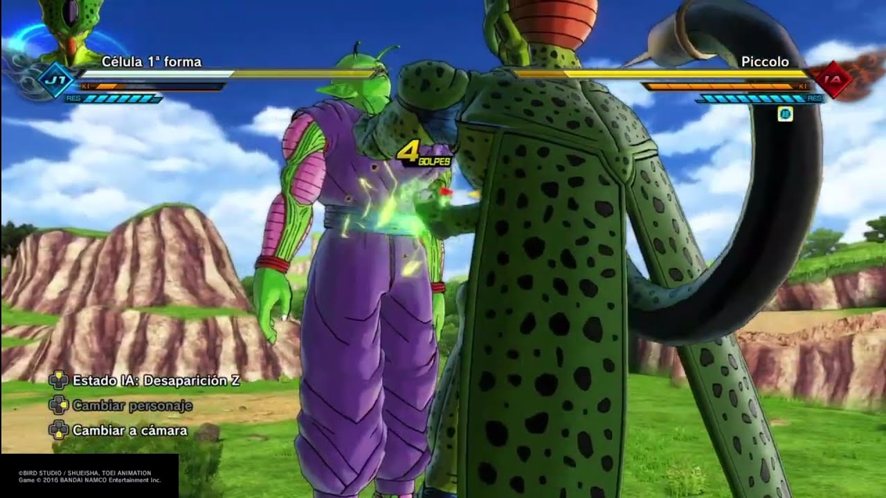 Cell First Form Triple Kienzan Tech - YouTube