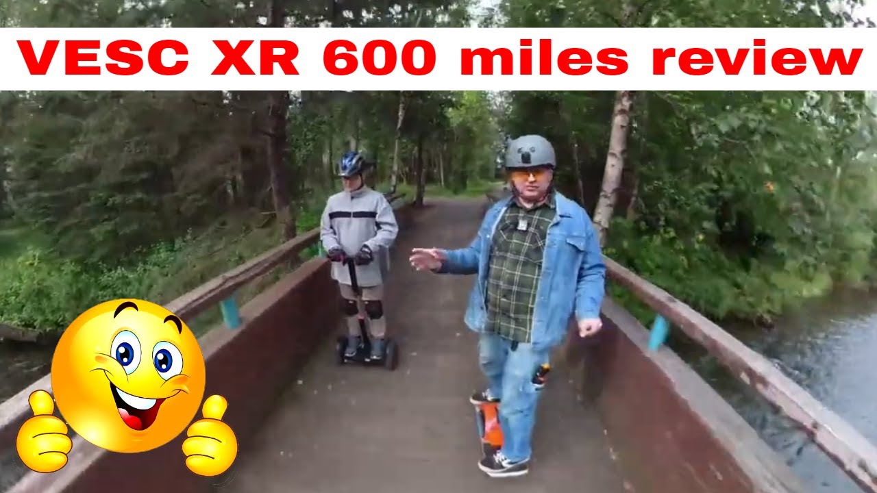 DIY VESC Onewheel XR 600 miles review - YouTube