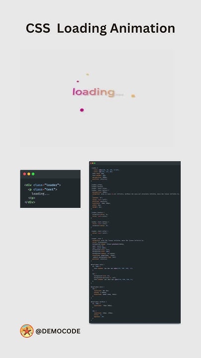 Amazing Css Loading Animation Animation Css Threejs Coding Developer Loadinganimation