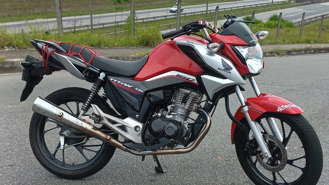 TOCADA CHAVE DE TITAN 160 SEM RETROVISOR - YouTube