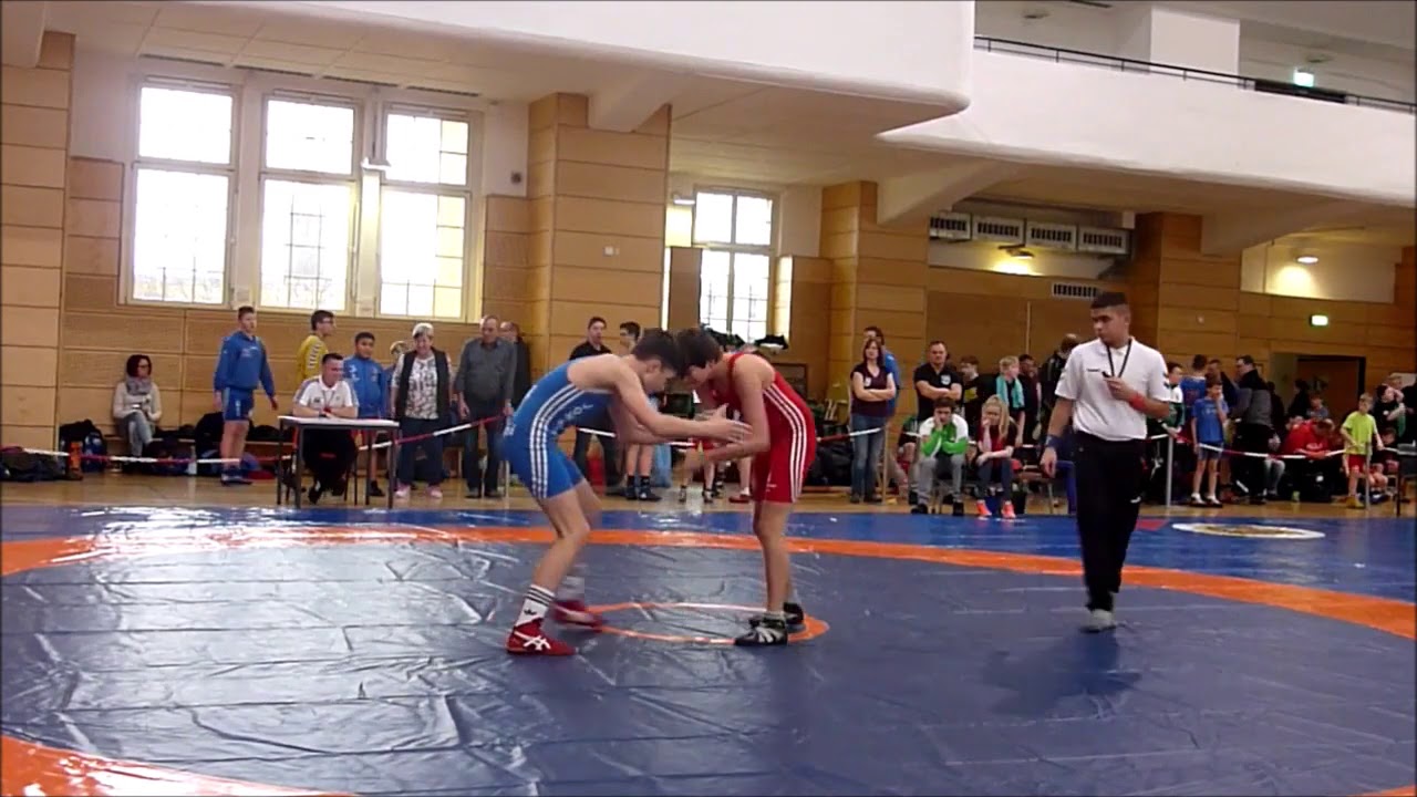 Ringen, youth wrestling Söll - Schöne - YouTube