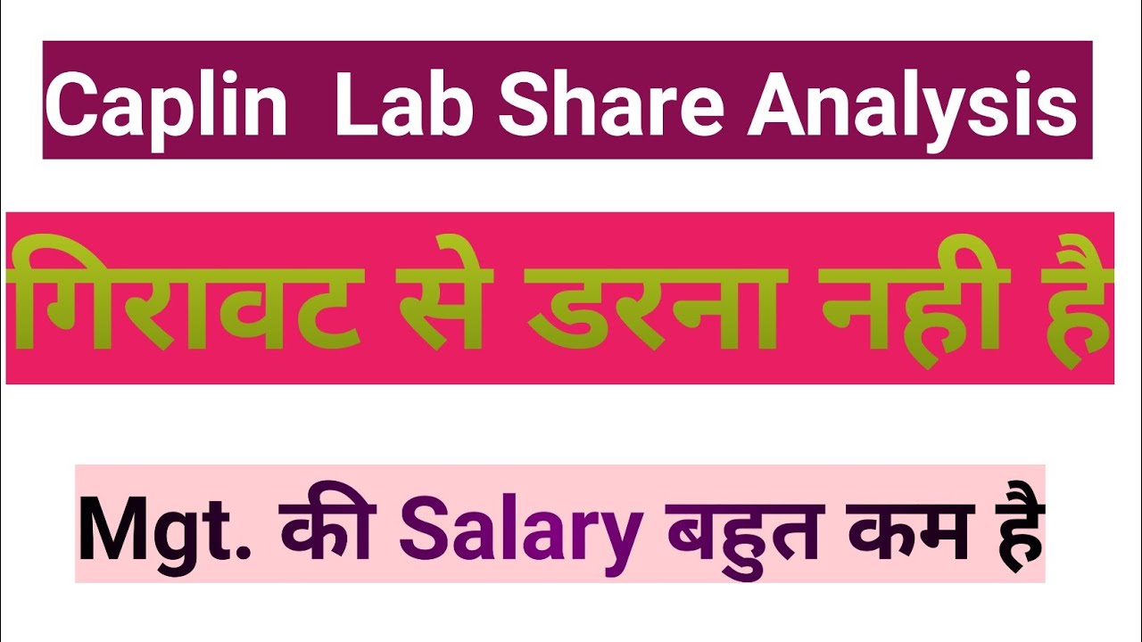Caplin Lab Share | Caplin Point Laboratories Latest NEWS | Caplin point ...