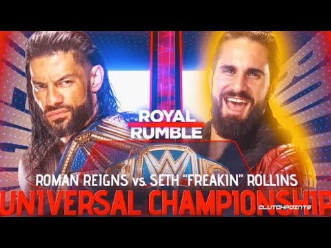 WWE FULL MATCH - Roman Reigns vs. Seth Rollins - Universal Championship ...