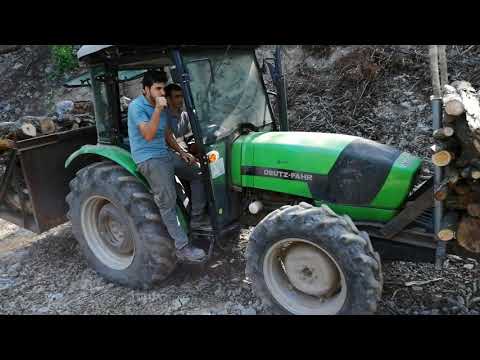 DEUZT TRAKTÖR ORMAN KESİMİ EKİP GÜZEL