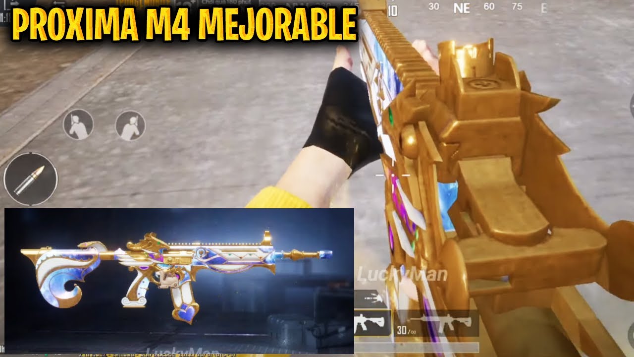 ¡ASÍ ES LA PROXIMA M4 MEJORABLE DE PUBG MOBILE Y PROXIMAS SKINS! - YouTube