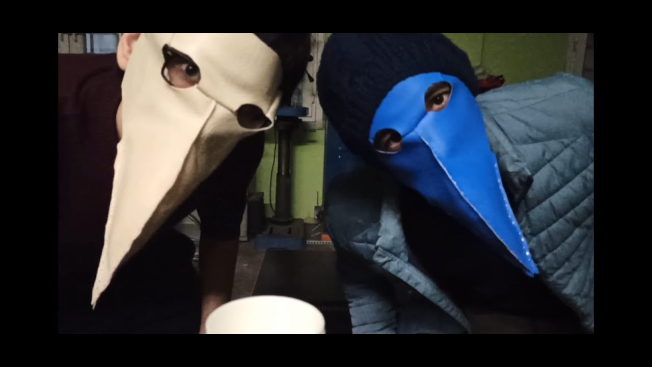 Veba Doktoru Maskesi Yapımı (Making Plague Doctor Mask) - YouTube