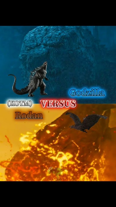 Godzilla (KOTM) vs Rodan (KOTM) - YouTube