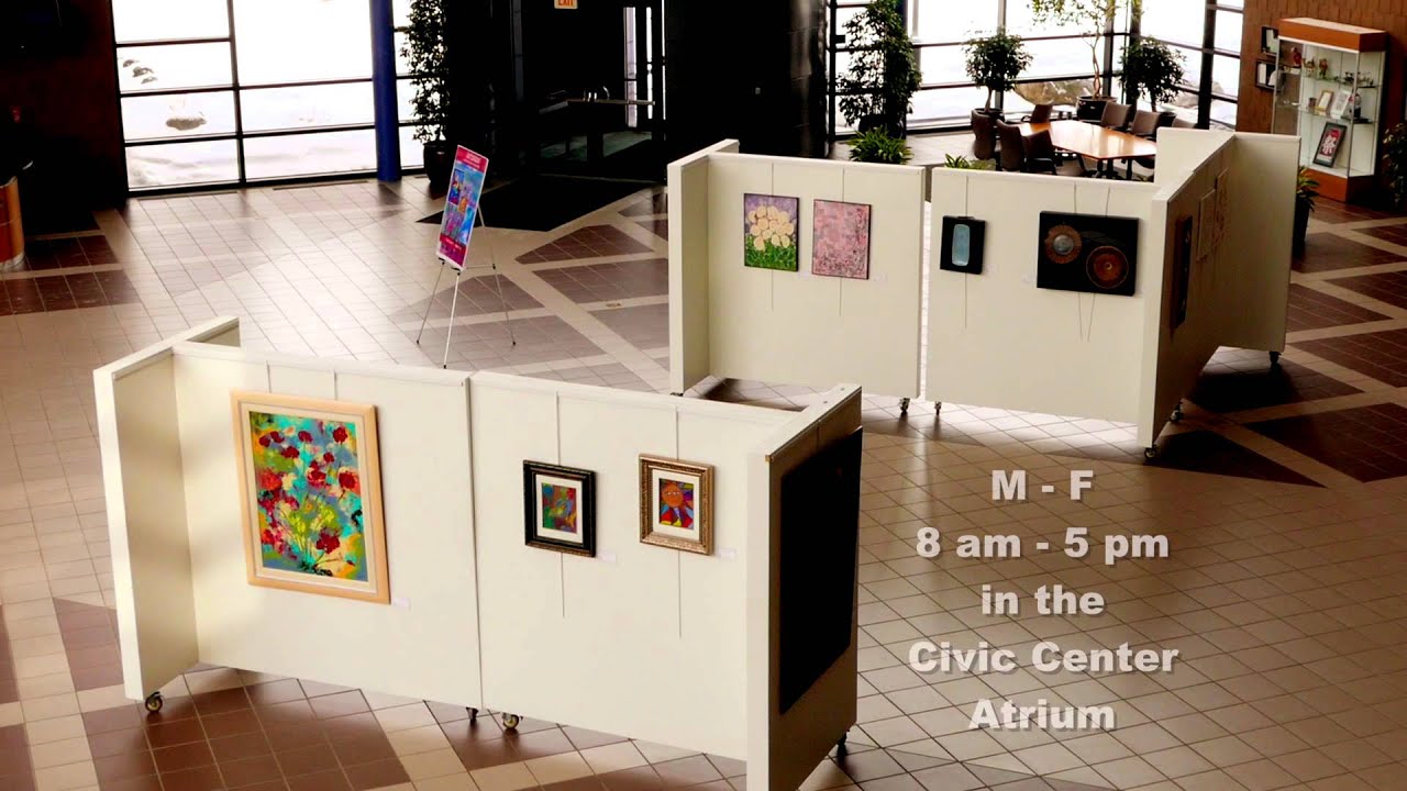 Atrium Art Exhibit: Novi Arts - YouTube