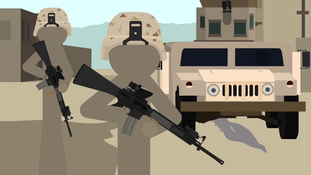 The Ambush - Fallujah War Animation - YouTube