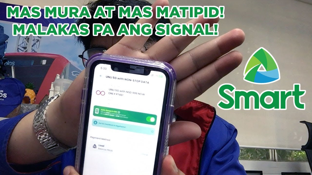 SMART UNLI 5G WITH NON-STOP DATA FOR 30 DAYS for only P749| Speed ...