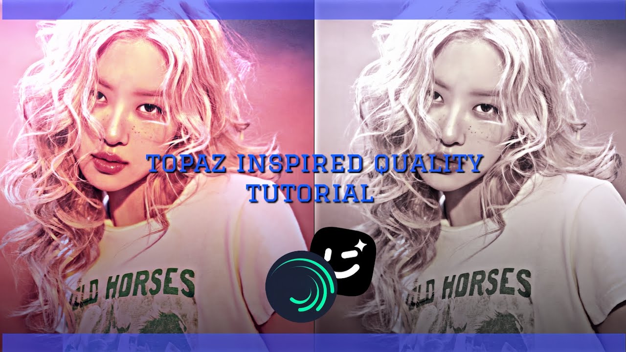 Topaz inspired quality tutorial - YouTube
