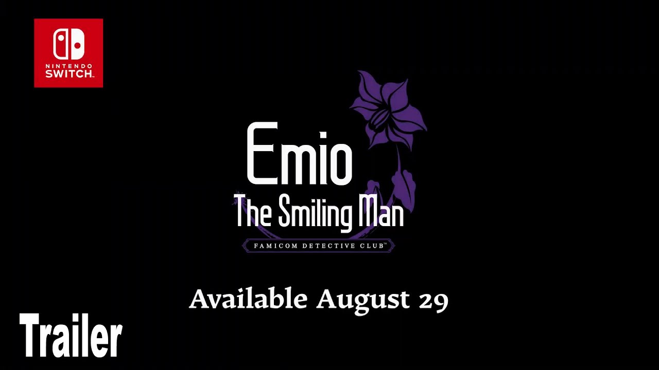 Emio The Smiling Man Famicom Detective Club Reveal Trailer - YouTube