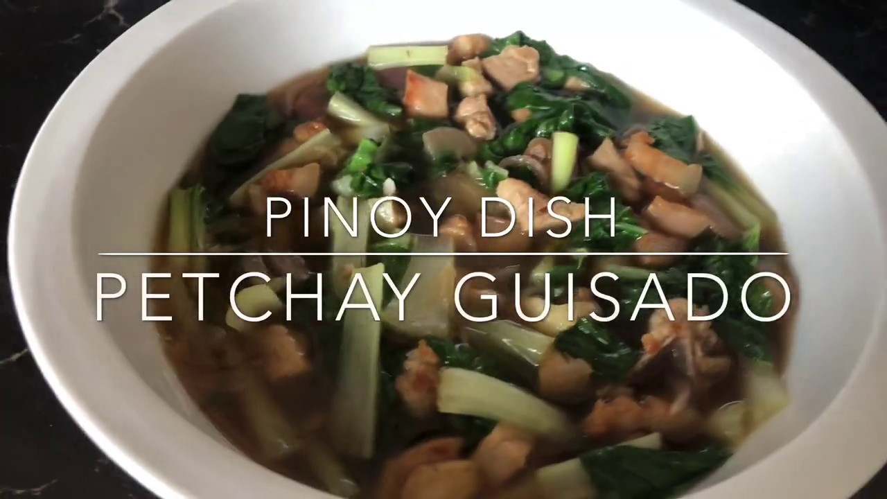 GINISANG PETCHAY | EASY BOK CHOY RECIPE | FILIPINO FOOD | LD’s Kitchen ...