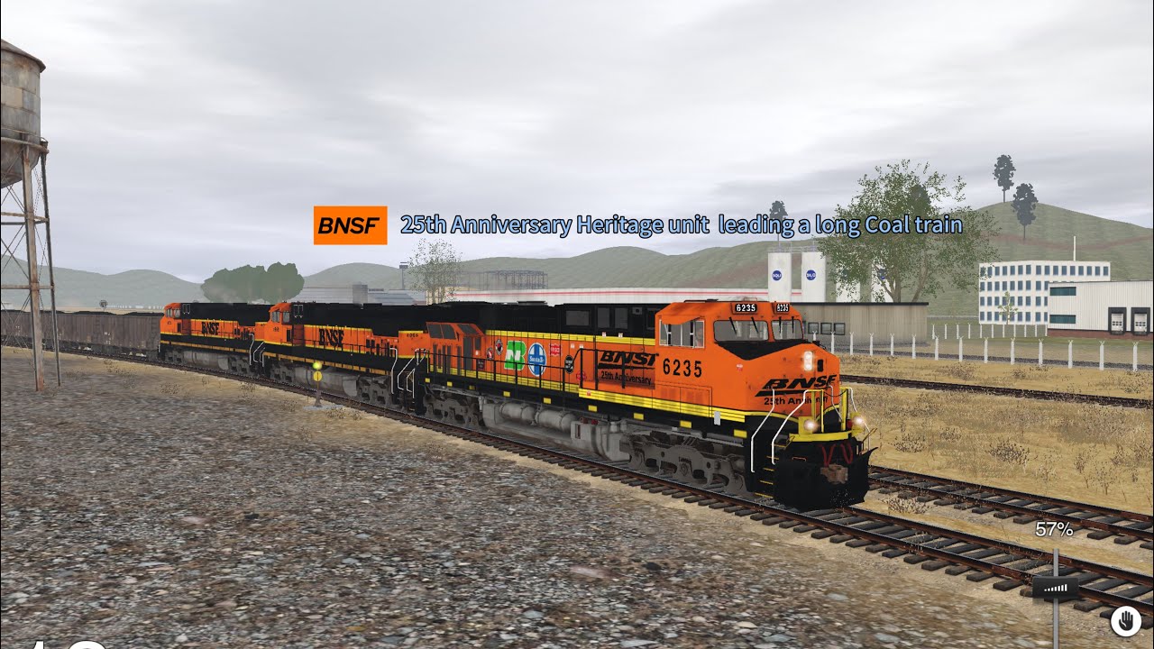 Trainz Simulator: Railroads of the West Episode 6: Coal train on the ...