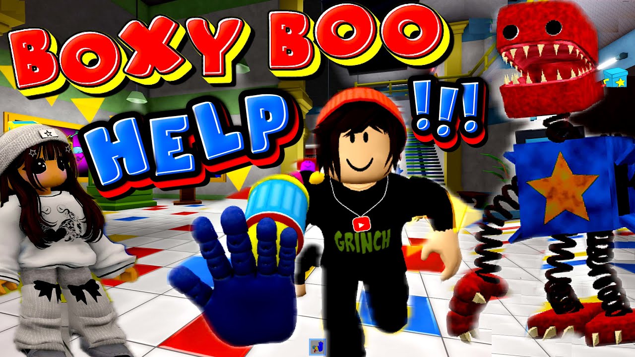БОКСИ БУ МНЕ В НОС 😝 🤪 МЫ СДЕЛАЛИ ЭТО | Boxy Boo (Project Playtime ...