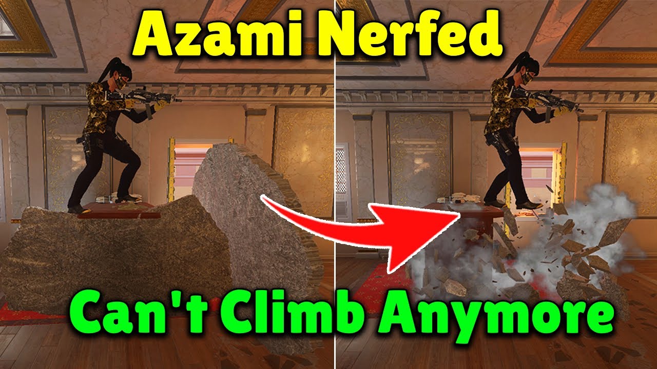 *NEW* Azami Has Already Been Nerfed/Fixed! - Rainbow Six Siege Demon ...